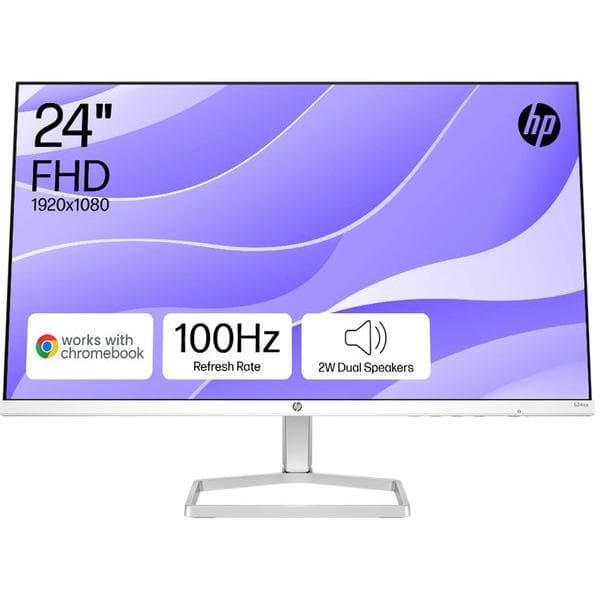 23.8"-inch HP Series 5 524sa 1920 x 1080 LCD Monitor White | Back Market